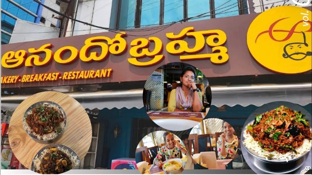 😋super teast family restaurant👌 in Ameerpet#anando Brahma restaurant ...