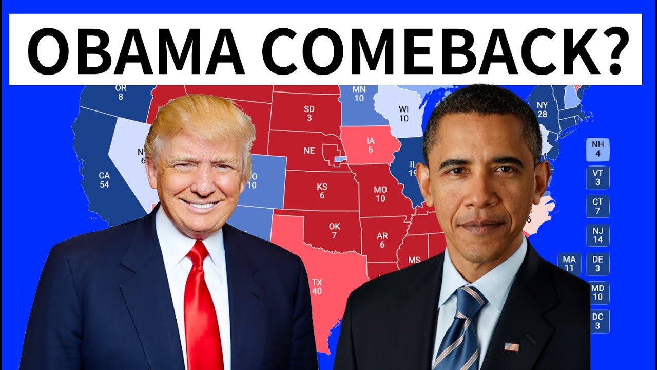 What if Trump Runs Again? | Obama vs Trump | 2028 Election Prediction ...