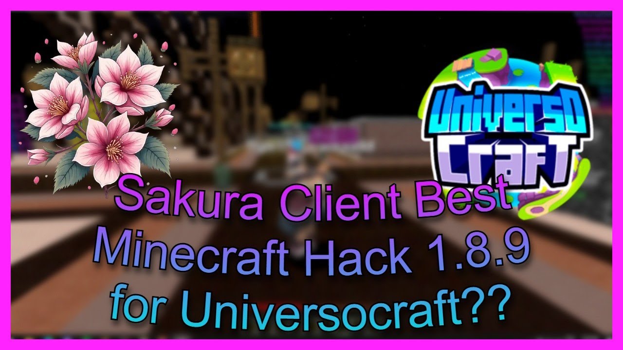 Como ser el mas pro de Bedwars - Universocraft | Sakura Client Best Minecraft Hack 1.8.9 - YouTube