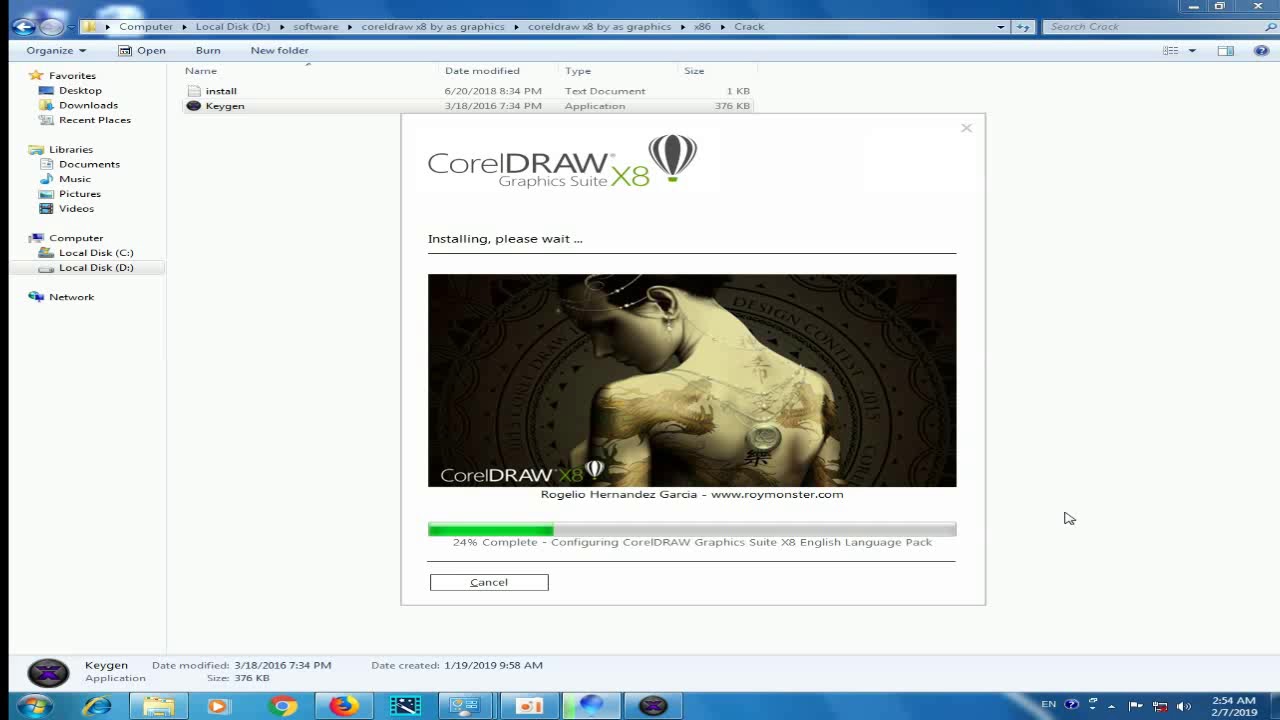 How to download and install Corel Draw X8 Full , Reanpong - YouTube