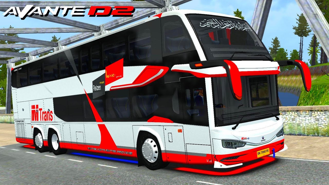 MOD BUS M TRANS AVANTE D2 Thien - Bus Simulator Indonesia - YouTube