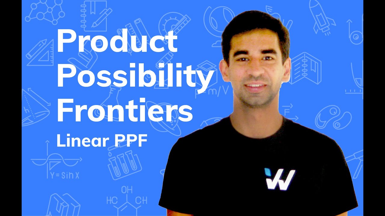 Production Possibilities Frontier: Linear PPF | Microeconomics ...