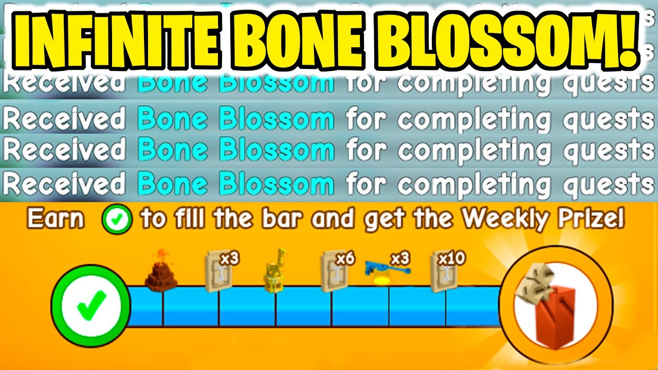 HOW TO GET INFINITE BONE BLOSSOM SEEDS IN GROW A GARDEN! - YouTube