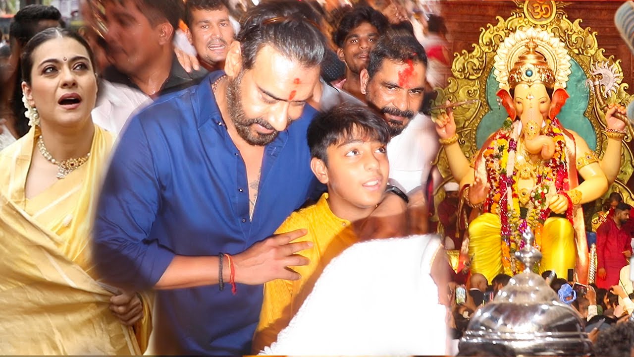 Ajay Devgn & Kajol's 11yr Old Son Yug Devgan Stands In Que Like ...