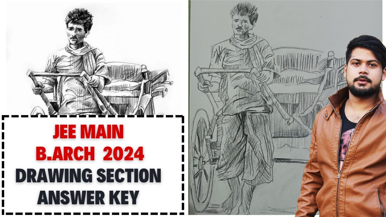 JEE MAIN B.ARCH 2024 DRAWING SECTION ANSWER KEY 1ST ATTEMPT # ...