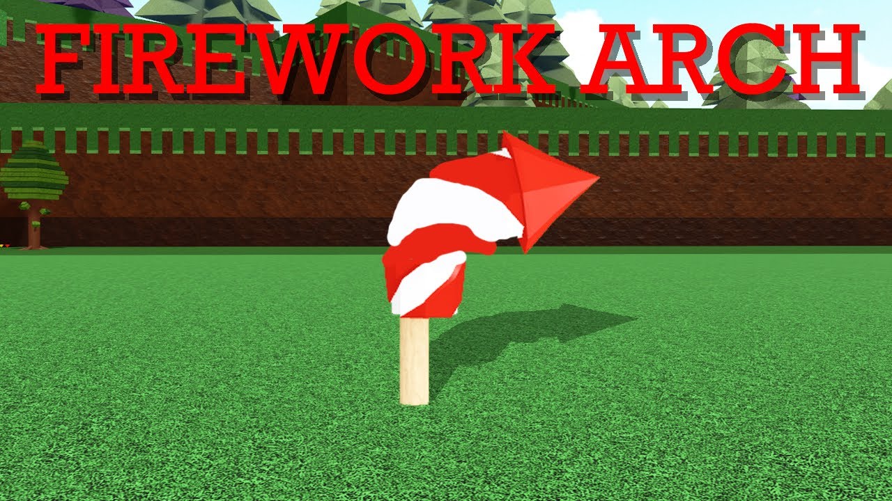 How to make a firework arch (Build A Boat) - YouTube