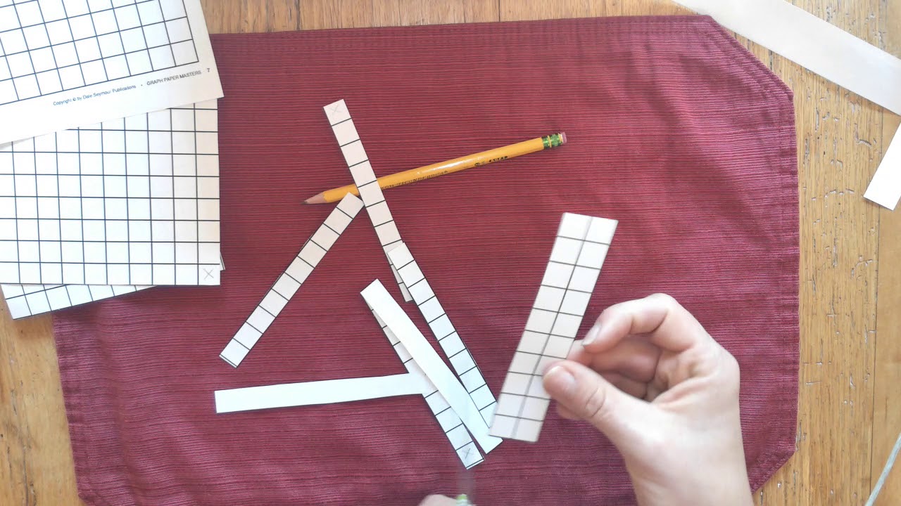 Making place value blocks - YouTube