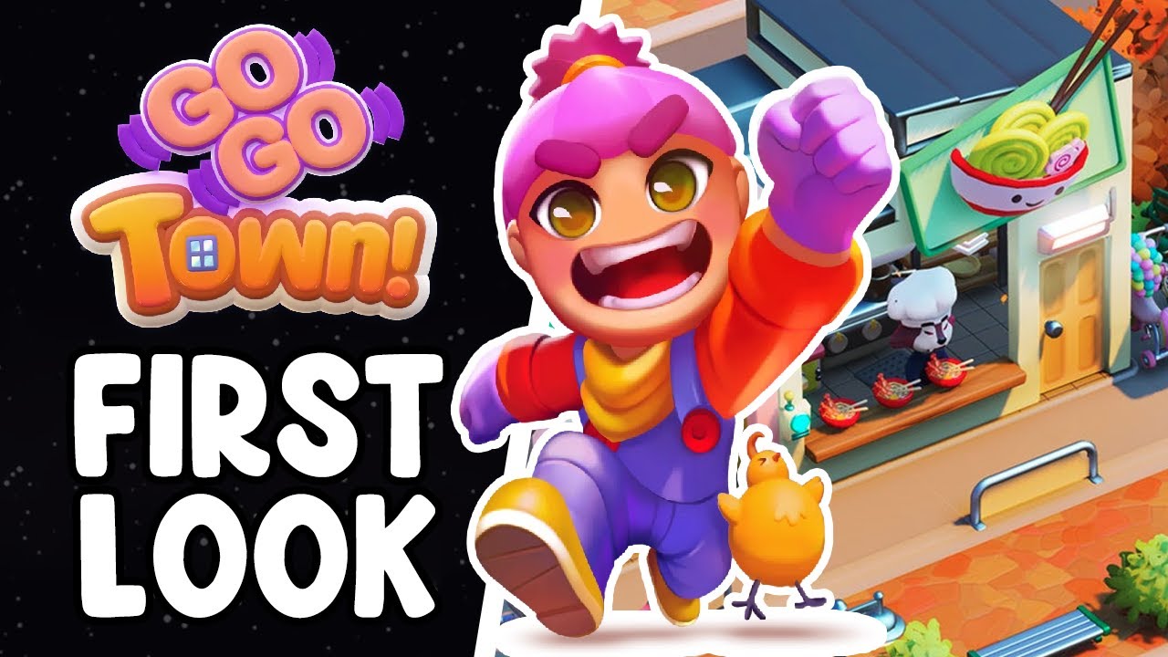 This Town Management Game Is Cute! | GO GO TOWN | Demo - YouTube