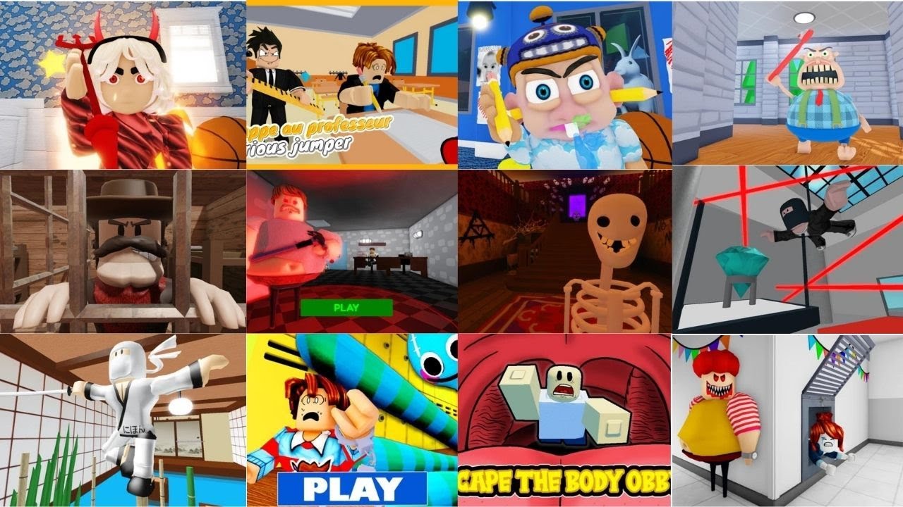 SPEED Run in 42 Scary Obby from MR BRUNO'S CAMP ESCAPE, FNAF CHICA ...