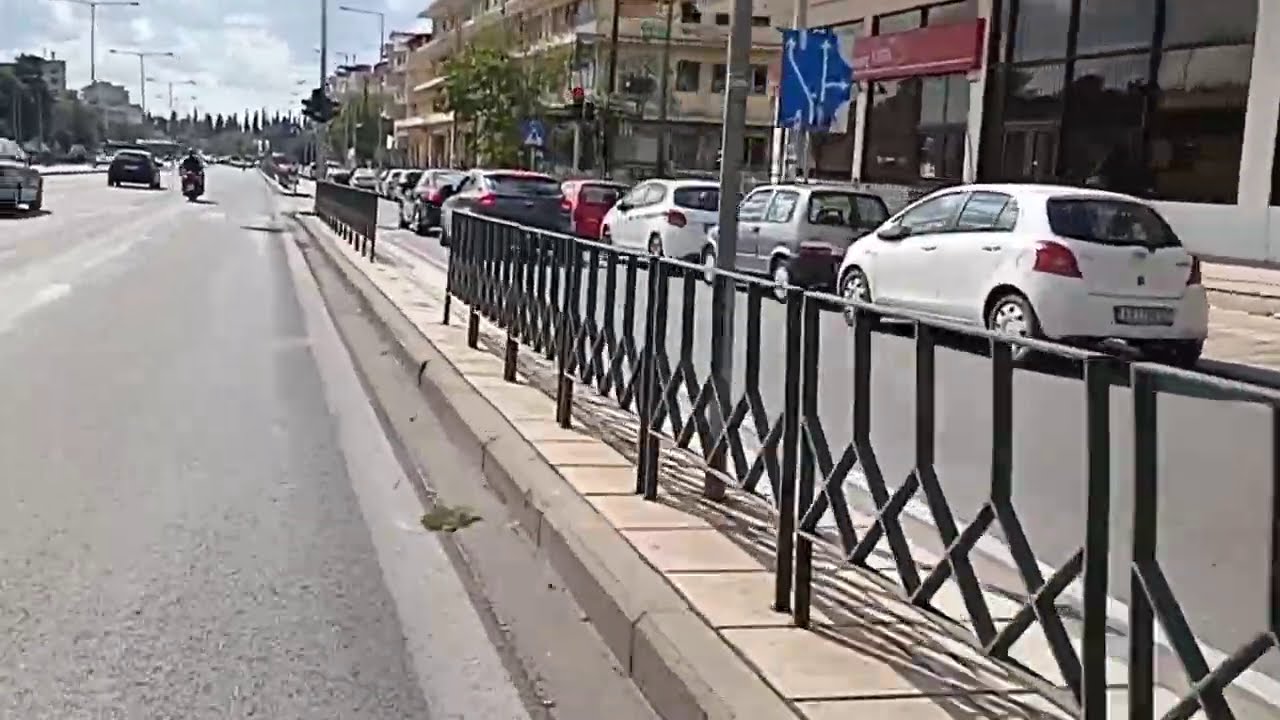 ΘΕΣΣΑΛΟΝΙΚΗ ΟΔΟΣ ΛΑΓΚΑΔΑ 12 10 2020 - YouTube