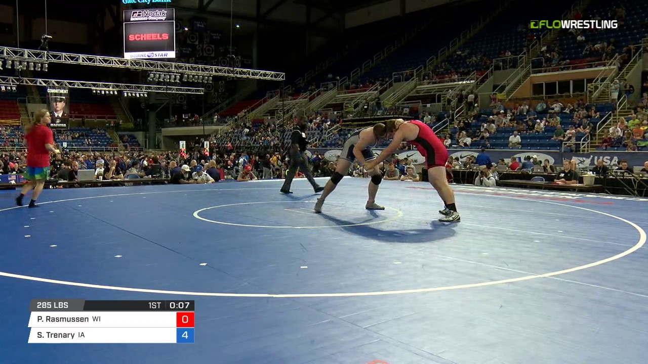 Junior FS 285 Rnd 16 - Phillip Rasmussen (WI) vs. Spencer Trenary (IA ...