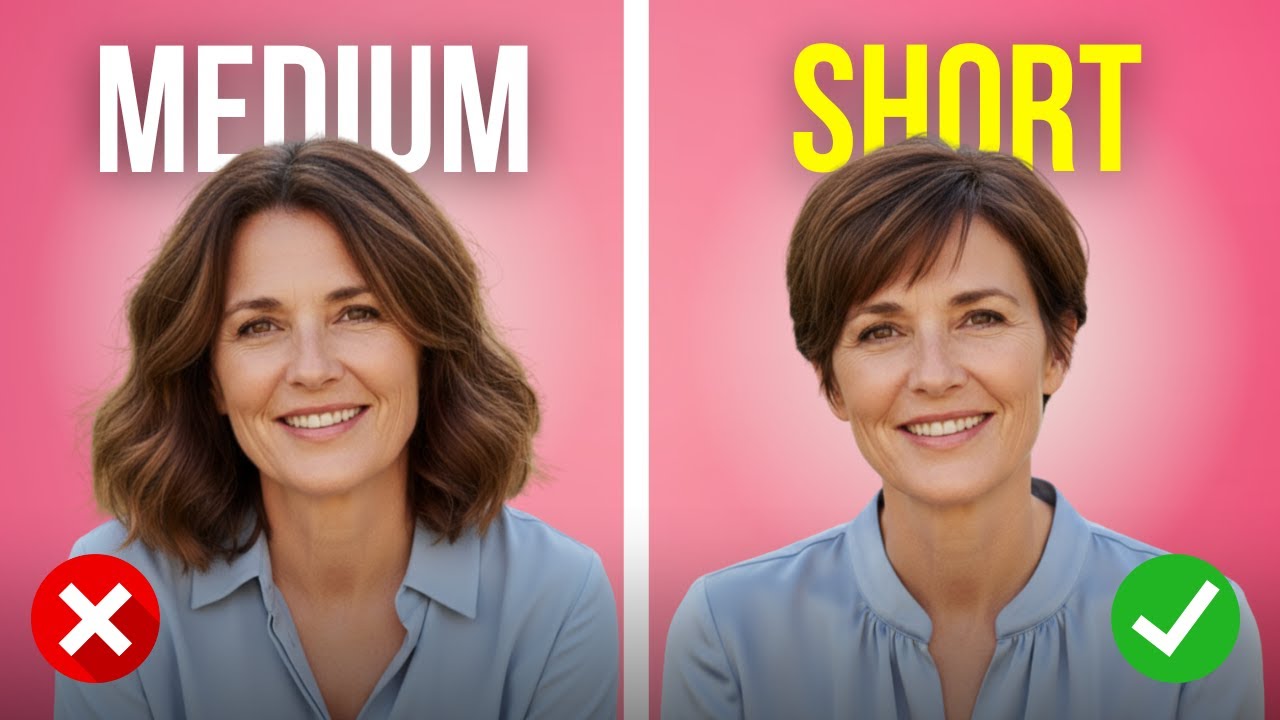 Short and Medium Cuts That Make You Look Younger Instantly - YouTube