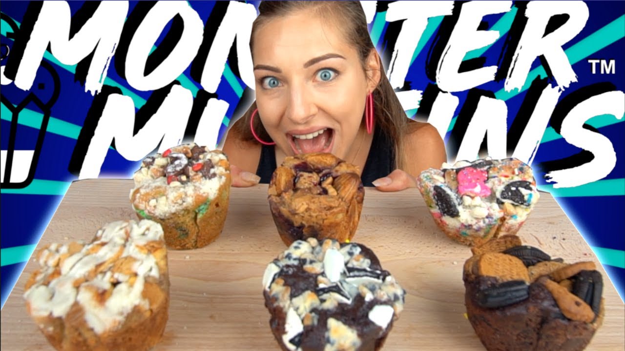 MONSTER MUFFIN CHALLENGE | 6000+ Calories - YouTube