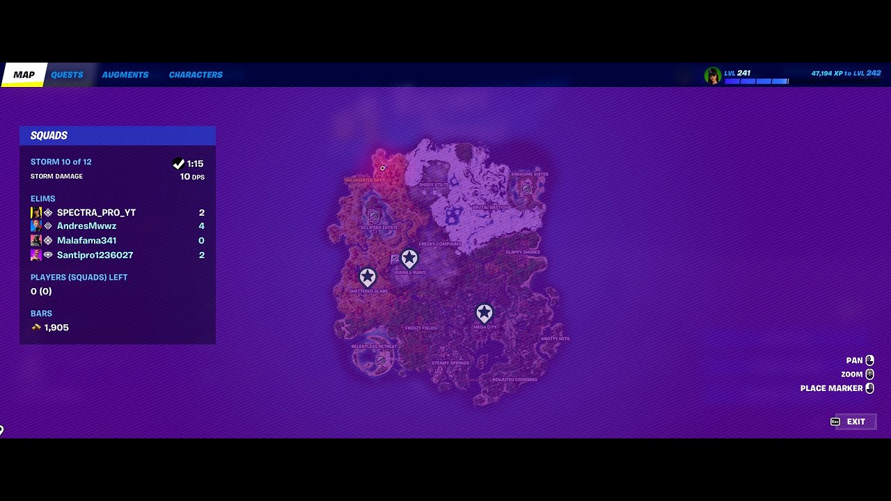 Fortnite T 4 C 4 Ultimo Recurso Ranked Squads Victoria Magistral 8