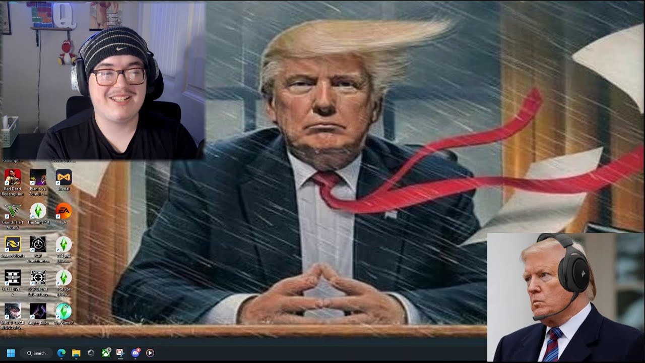 DONALD RAGED! - US Presidents Play Roblox Natural Disaster Survival ...