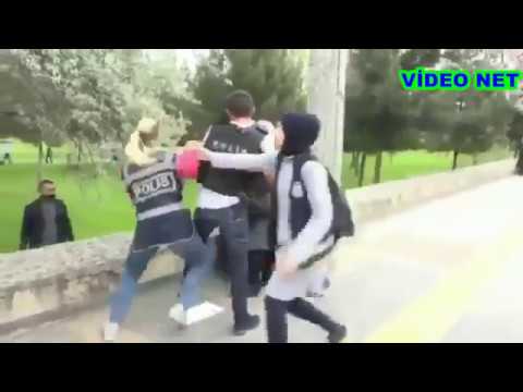 Yaşlı Kadını Döven Kadın Polis Memuru (SON DAKİKA..!)