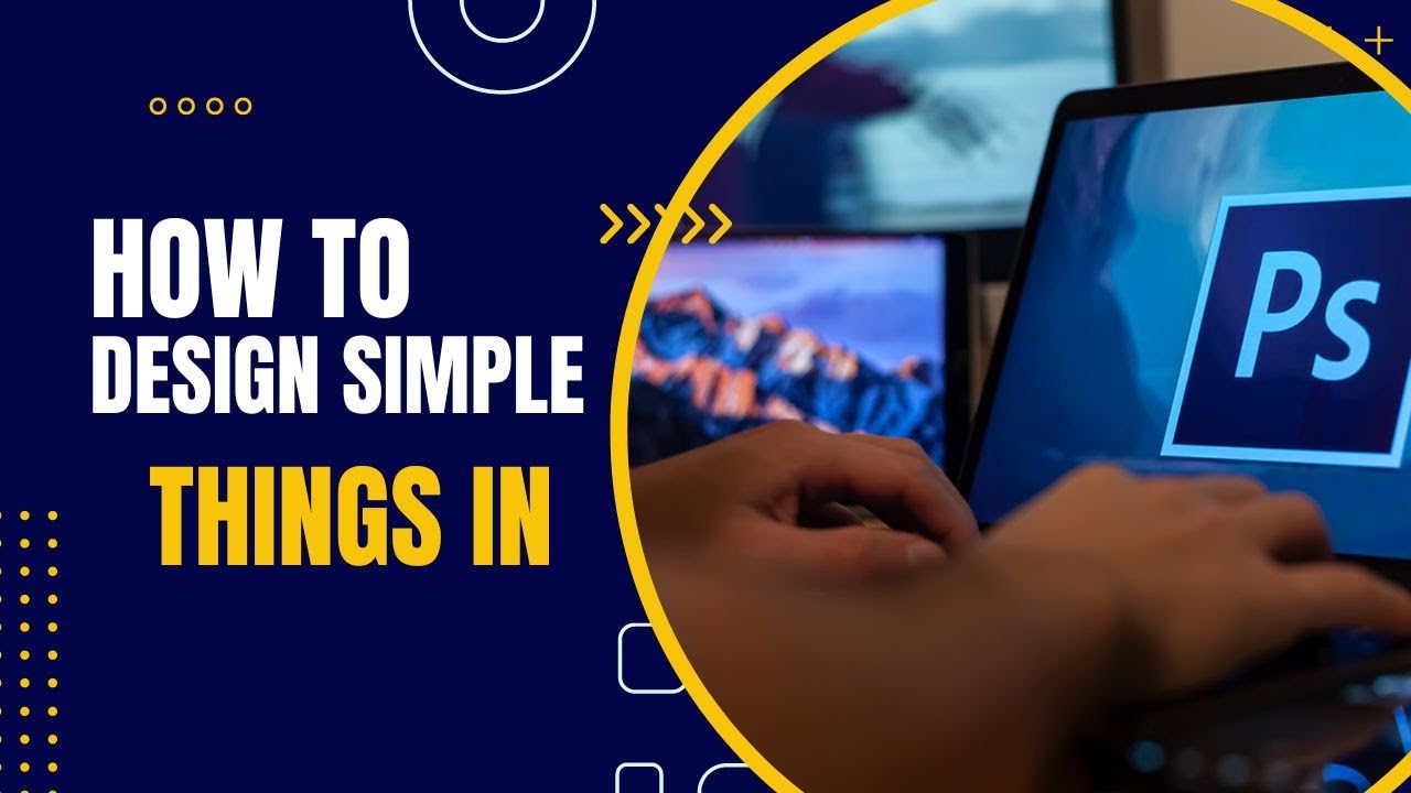 Simple Photoshop tutorial: Design a flyer in minutes - YouTube