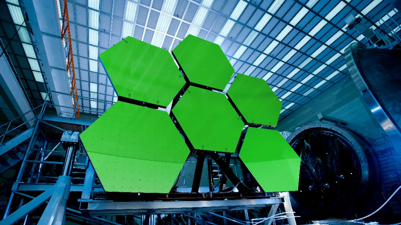 Hexagon Screen Mirror Green Screen - YouTube