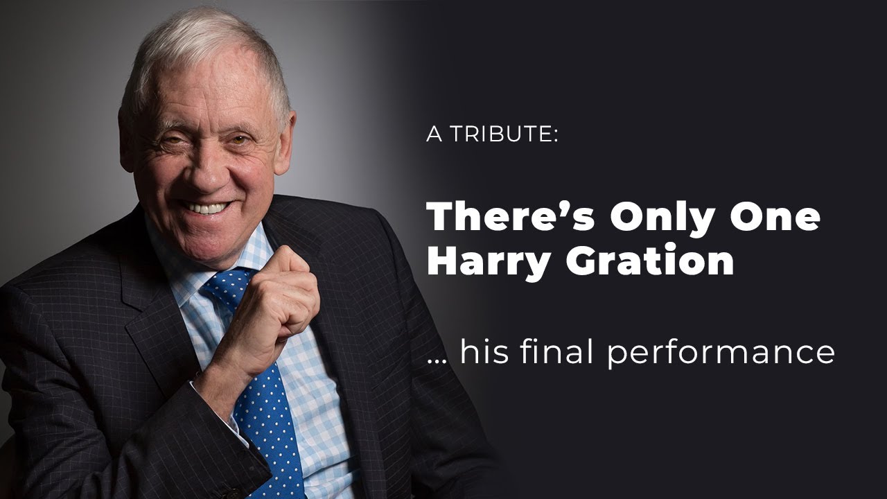 There's Only One Harry Gration ...his final performance. - YouTube
