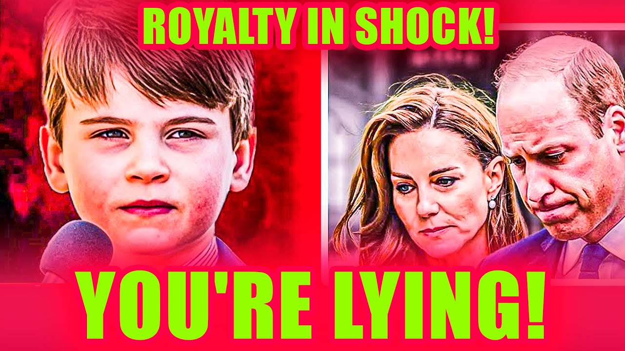 🧨 Prince Louis 🧨 surprised the whole country with a stunning revelation ...