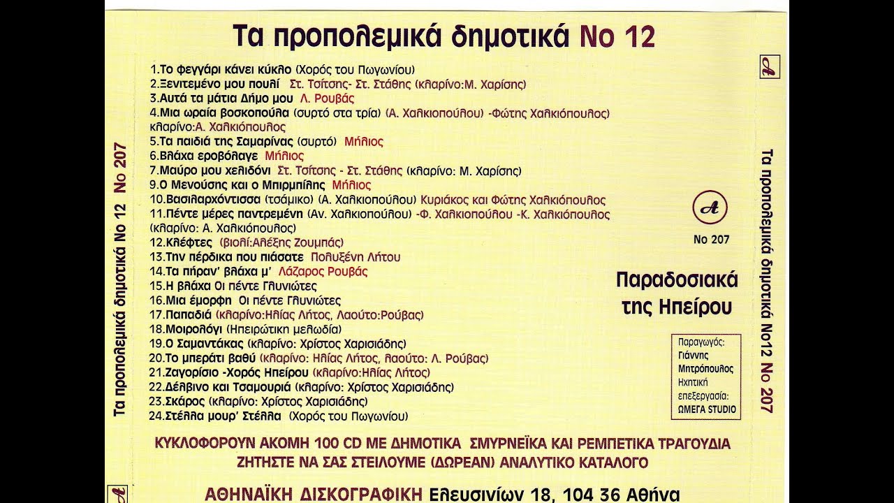 ΜΑΥΡΟ ΜΟΥ ΧΕΛΙΔΟΝΙ : ΣΤ.ΤΣΙΤΣΗΣ ~ ΣΤ.ΣΤΑΘΗΣ - YouTube