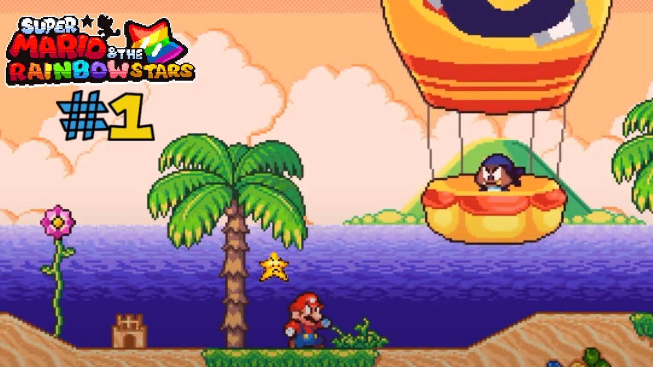 "Mario Meets Starry!" Super Mario & The Rainbow Stars [2] - Chapter 1 ...