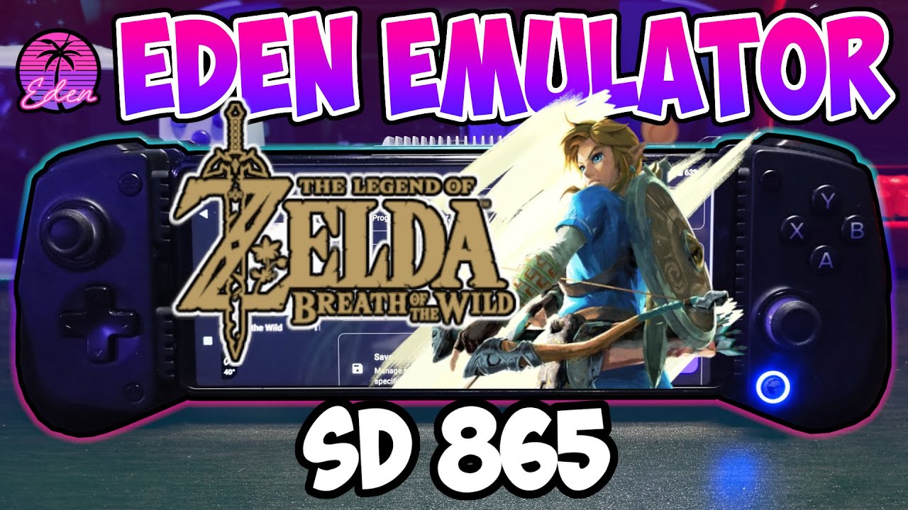 EDEN Emulator - The Legend of Zelda BOTW | SD 865 | Sony Xperia 1 II ...