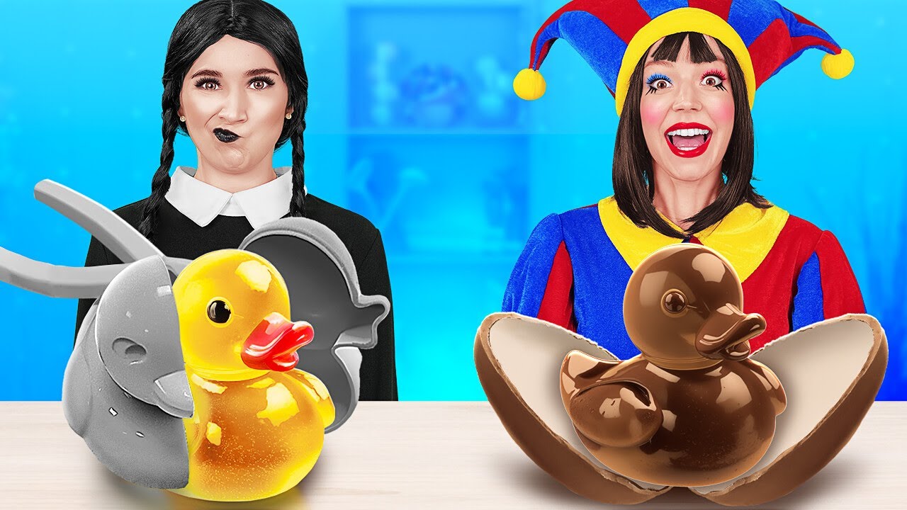 Gummy vs Chocolate Challenge | Awesome Hacks and Gadgets To Cooking ...