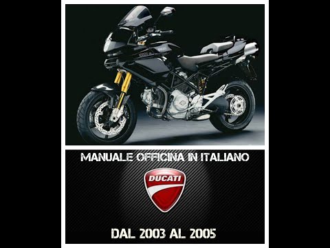 MANUALE OFFICINA ITALIANO DUCATI MULTISTRADA 1000 DS DAL 2003 AL 2005 ...