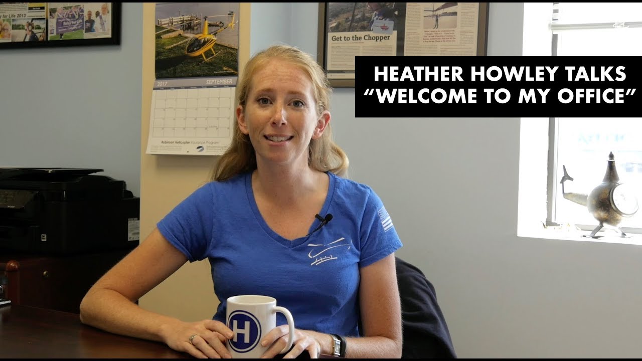 Heather Howley Discusses New "Welcome to My Office" Series - YouTube