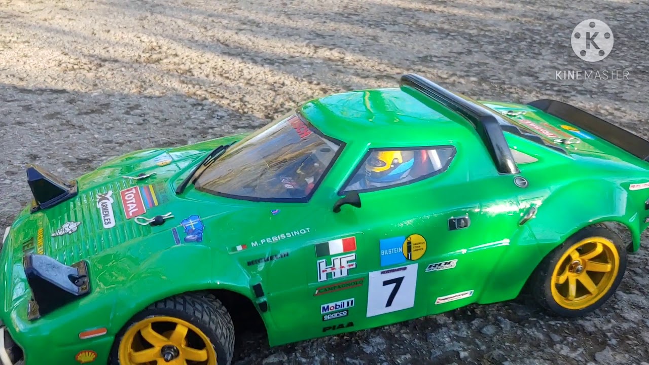 the rally legends.lancia stratos hf rally clasic car rc - YouTube
