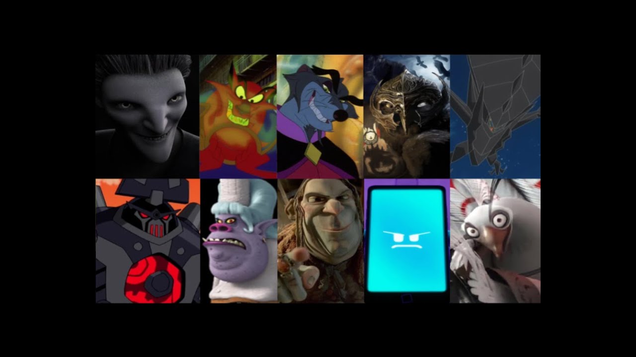 Defeats of My Favorite Animated Non-Disney Villains Part 2 - YouTube