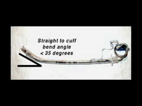 Straight to Cuff Stylet Shaping - YouTube
