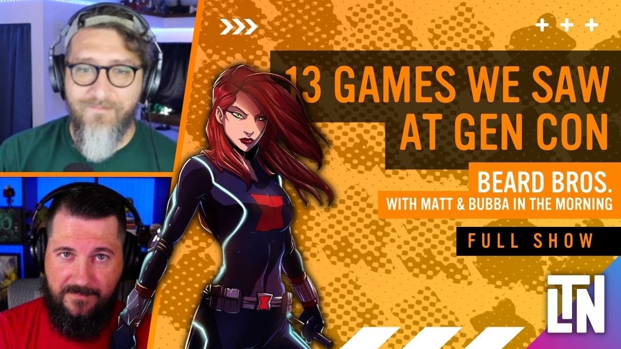 13 Games We Saw at Gen Con 2022 | Matt & Bubba in the Morning - YouTube