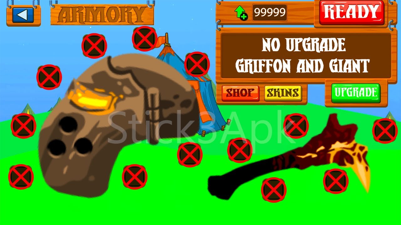 UPDATE NEW CHALLENGE NO UPGRADE POWER GRIFFON GIANT GREAT | Stick War ...