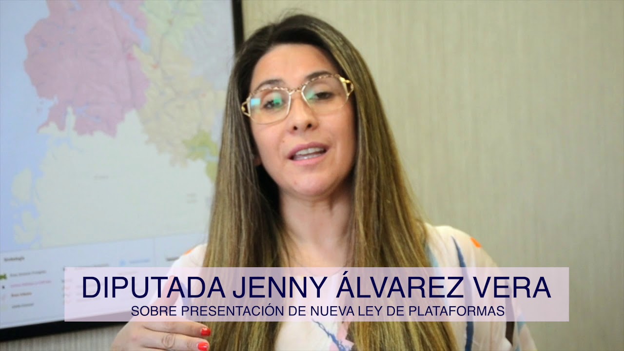NOTA JENNY ALVAREZ SOBRE LEY DE PLATAFORMAS - YouTube