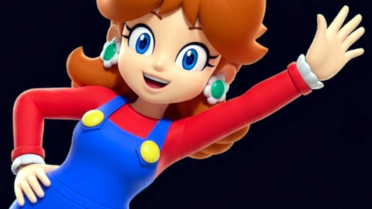 Super Mario - Daisy Wears All Mario's Outfits - YouTube
