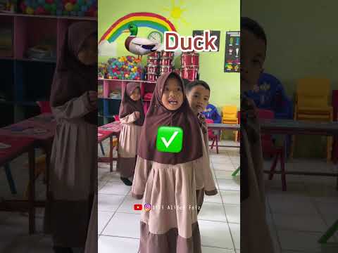 Tebak nama hewan pakai bahasa Inggris anak PAUD #shorts