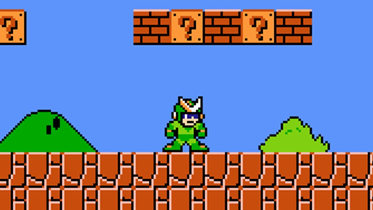 Super Mario Bros. Crossover - Mega Man as Quint (PC) - Gameplay - YouTube