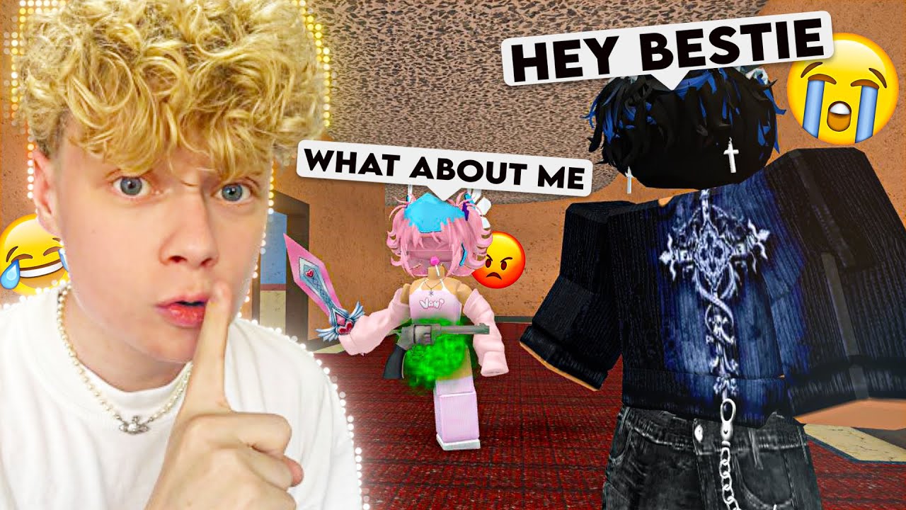 PLAYING WITH MY NEW BEST FRIEND.. 😱 (Murder Mystery 2) - YouTube