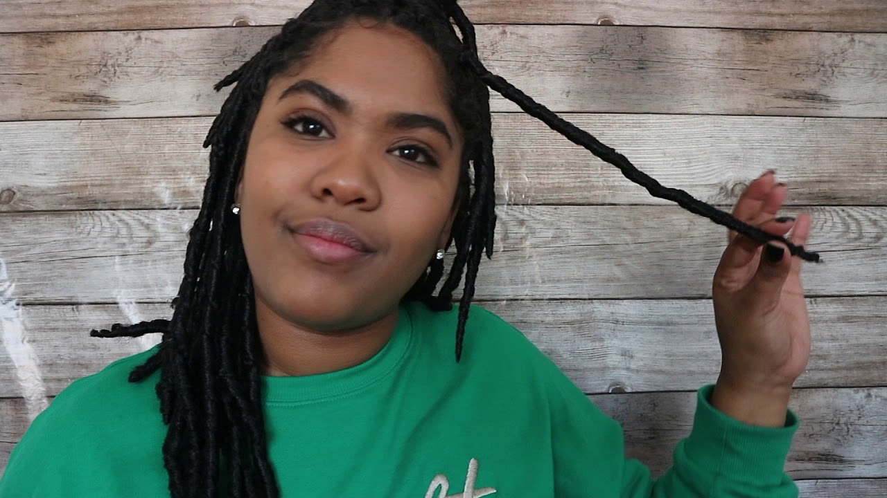 DIY FAUX LOCS | LOOP TYPE CROCHET LOC METHOD WITH A BOBBY PIN - YouTube
