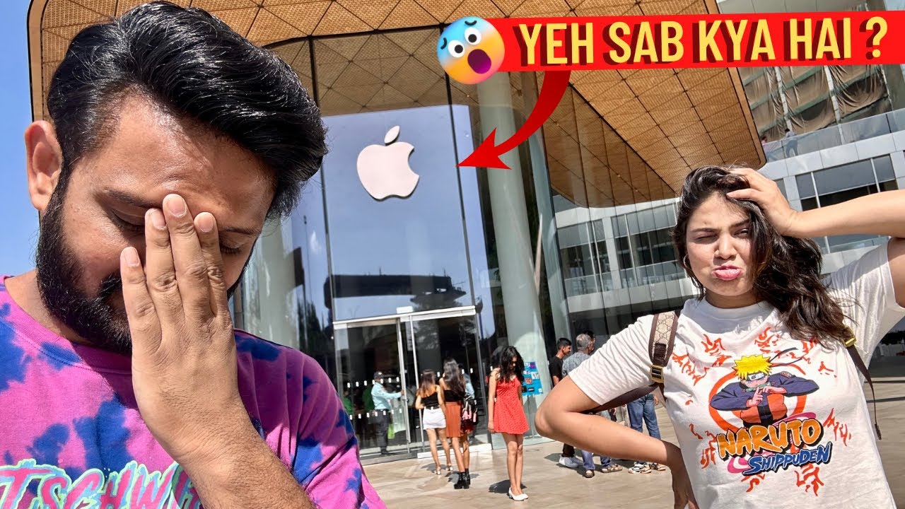 Yeh Kya Chal Raha Hai ? - in BKC Apple Store - YouTube