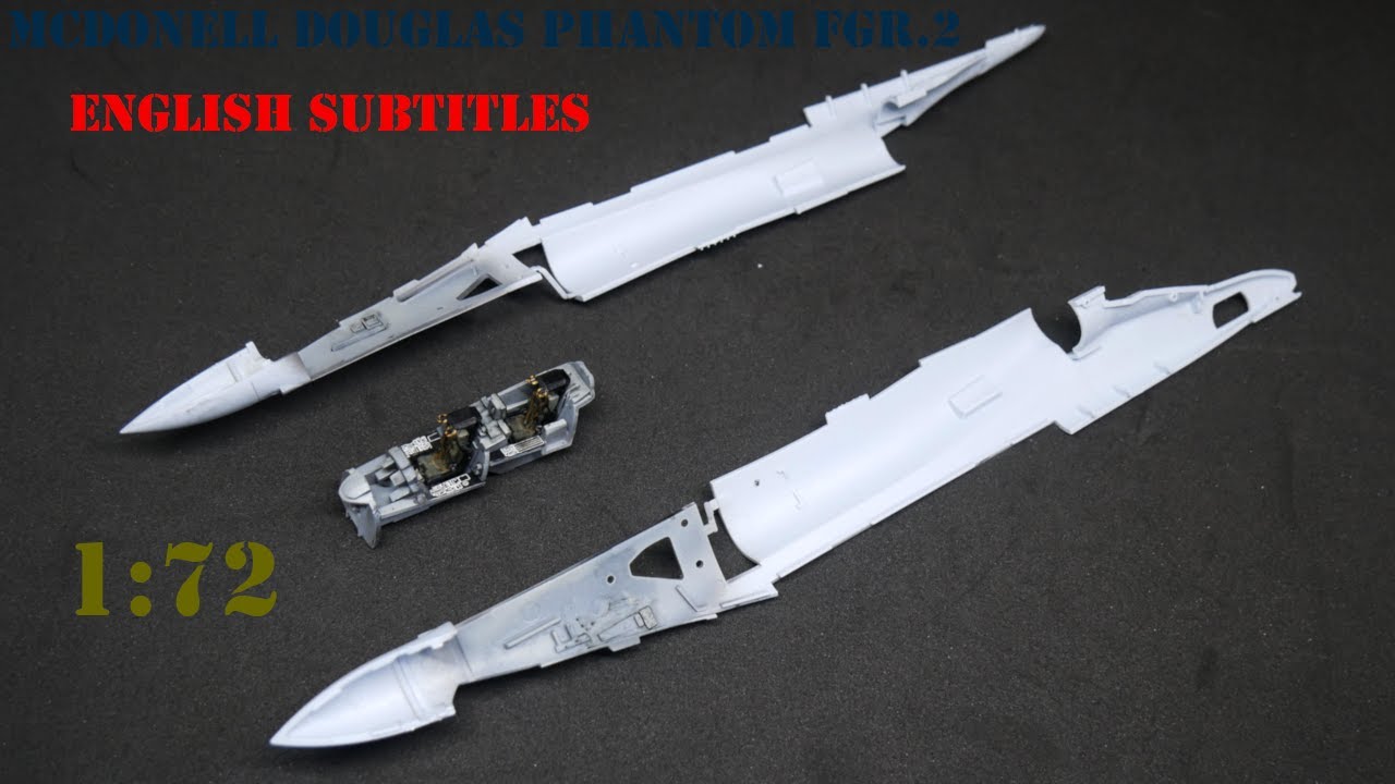 Episode 139. Airfix McDonell Douglas Phantom FGR.2. Part 2. Cockpit ...