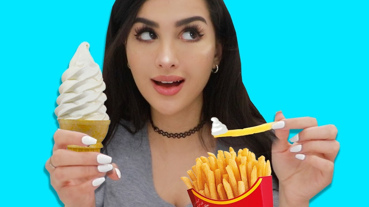 Letting INSTAGRAM FILTERS Decide What I Eat for 24 Hours - YouTube