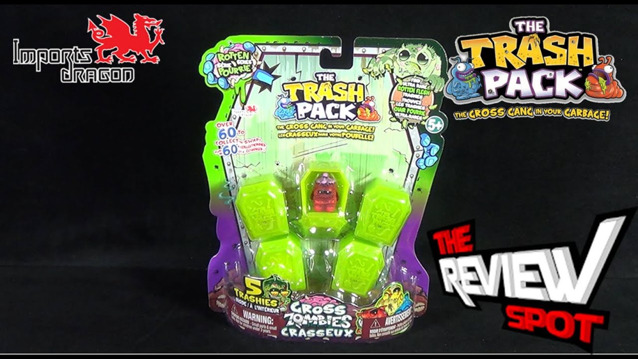 Collectible Spot - Imports Dragon Trash Pack Gross Zombies 5 Pack ...