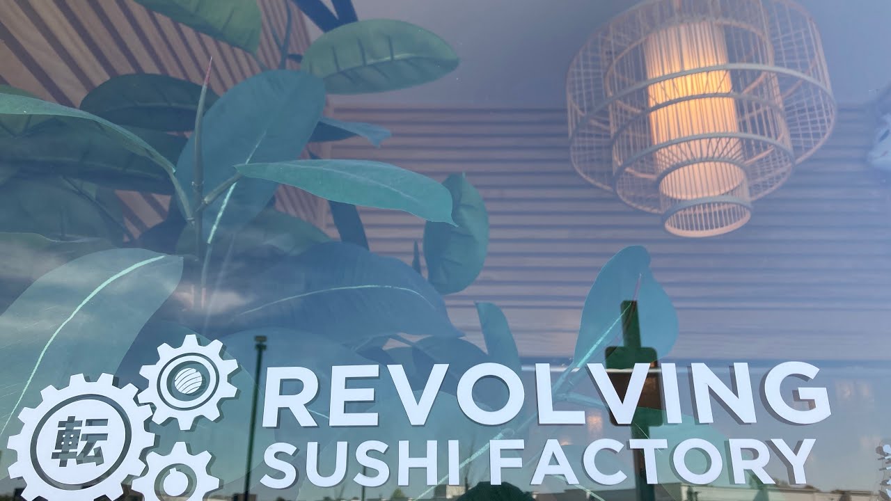 Revolving Sushi Factory experience! - YouTube