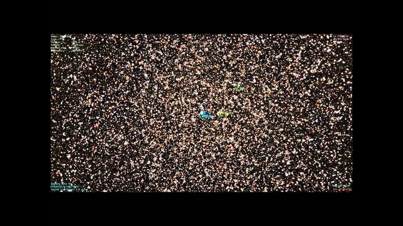 Space Engine: Dive into Milky Way Galaxy - YouTube