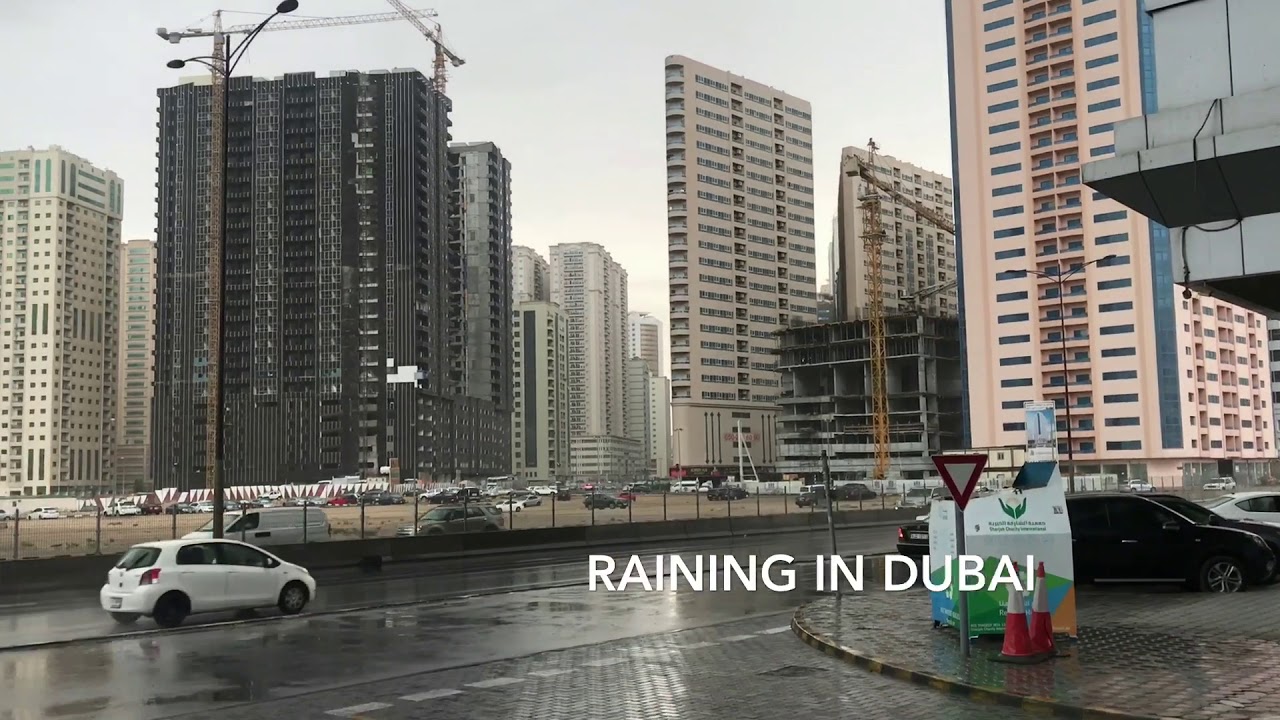 It’s raining in Dubai today|| Dubai rain || Rain in Dubai - YouTube