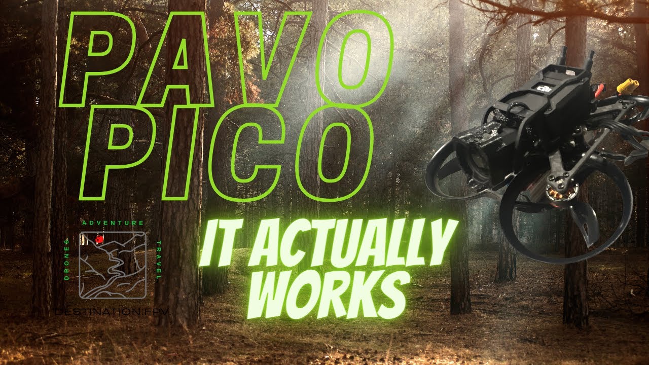 HD FPV Really Needed This || Pavo Pico Bass Lake Test Flight - YouTube