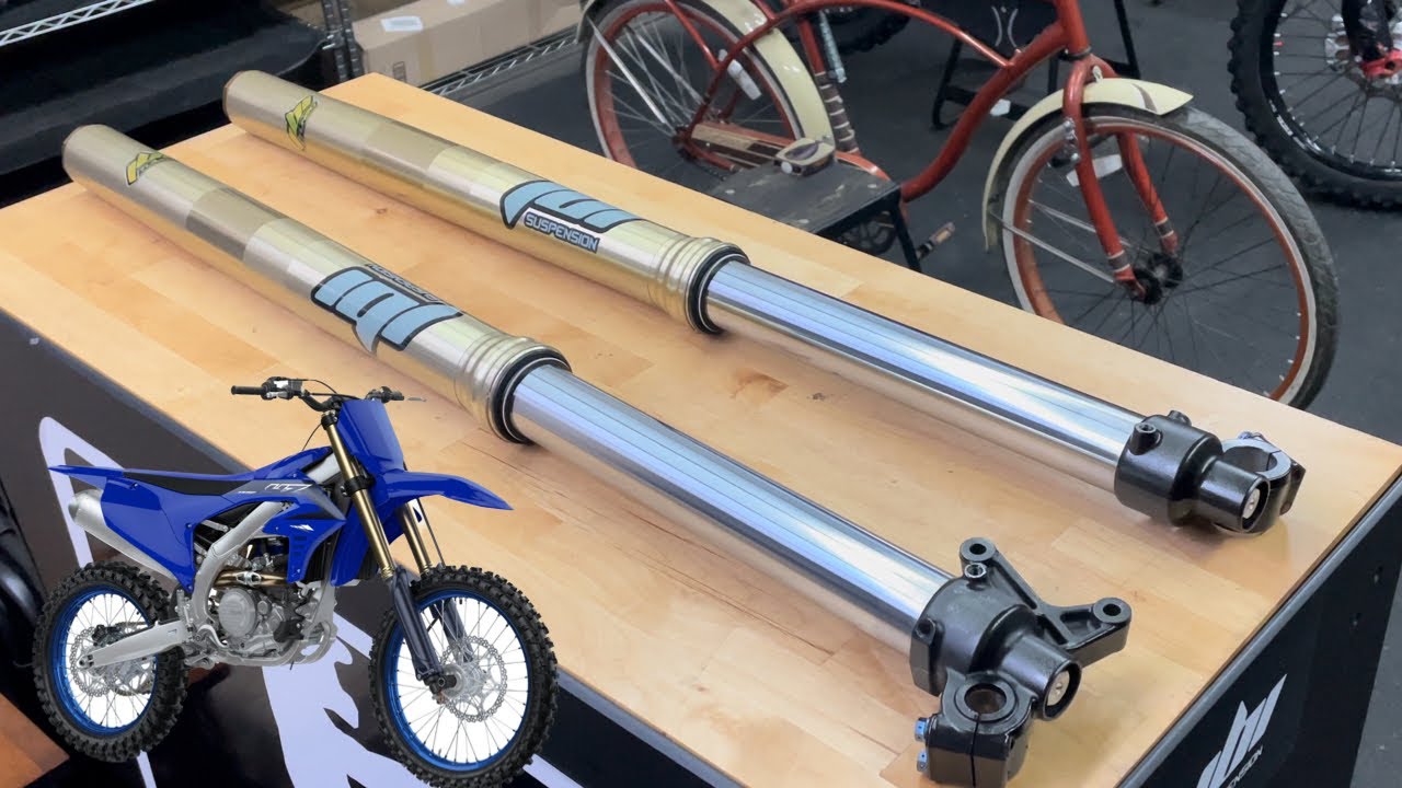 2023-24 Yamaha YZ450 R&D Test KYB SSS Forks - YouTube